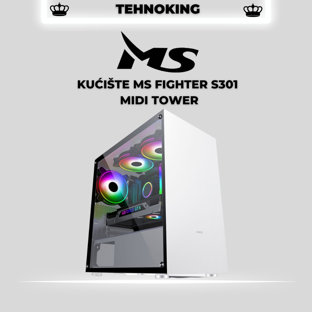 Kućište MS Fighter S301 MIDI Tower - Kućišta - OLX.ba
