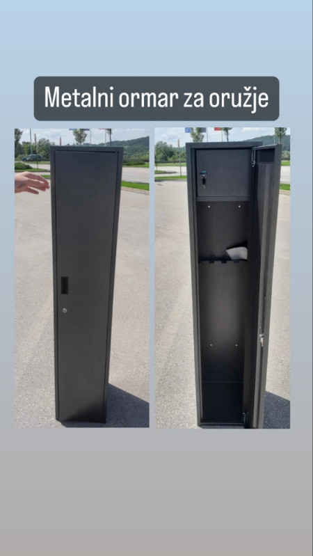 Metalni Ormar / Ormarić za puške / Sef za puške / oružje - Sefovi - OLX.ba