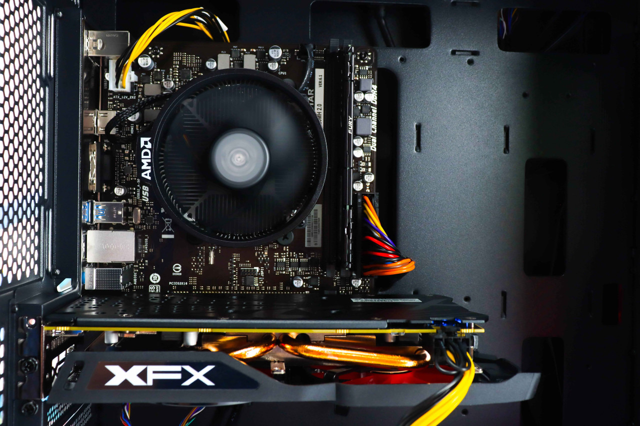 Gaming PC Armor V715-02; R5 5500; RX 570; 240GB DOPER - Desktop ...