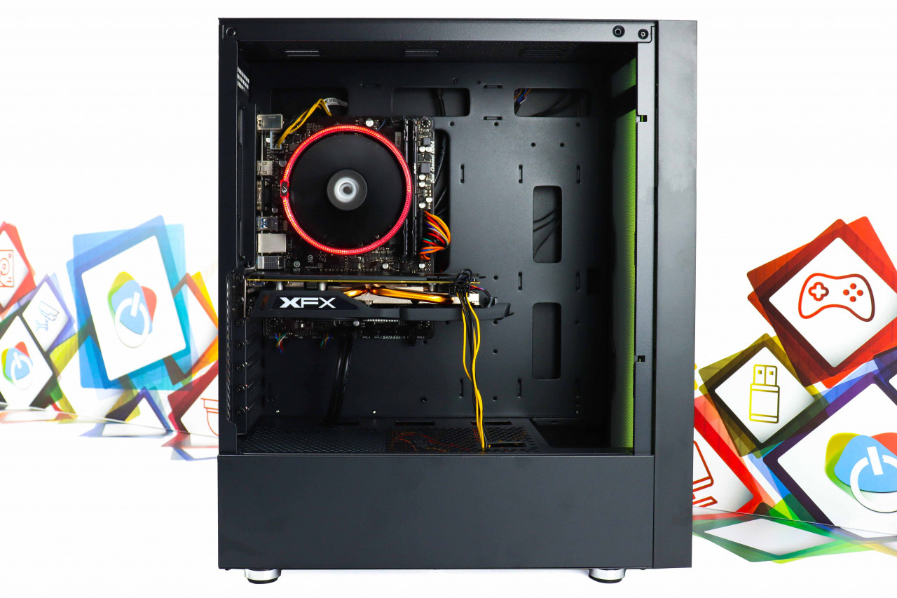 Gaming PC Armor V715-03; R5 3600: RX 570; DOPER-TECH - Desktop Računari ...