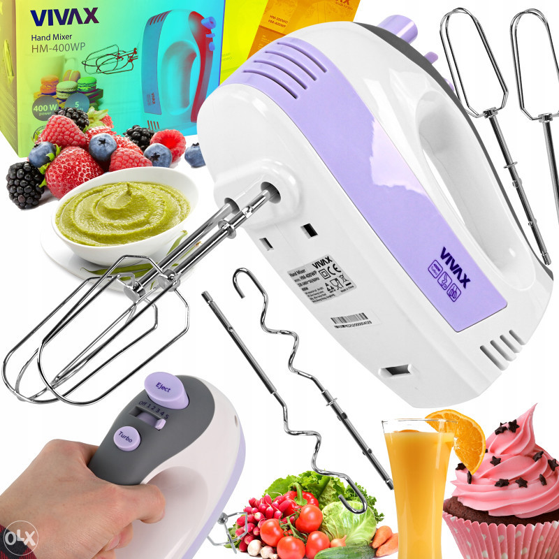 VIVAX HOME mikser ručni HM-400WP - Kuhinjski mikseri - OLX.ba