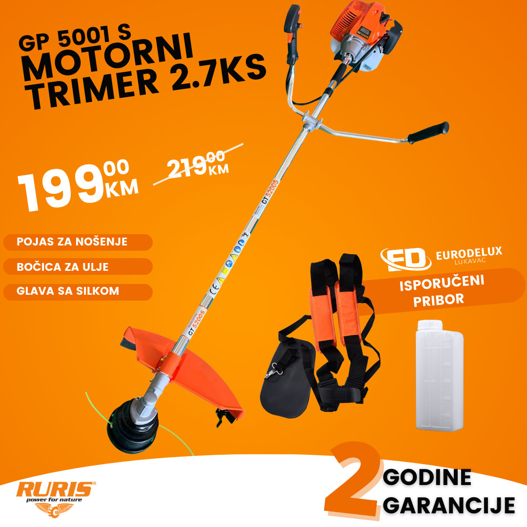 Trimer Ruris 2.7 KS - Kosilice i Trimeri - OLX.ba