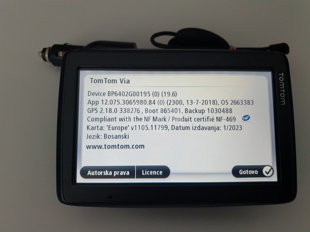 TomTom VIA 135 sa 5 inči-mape Januar 2023 - Navigacija/GPS - OLX.ba