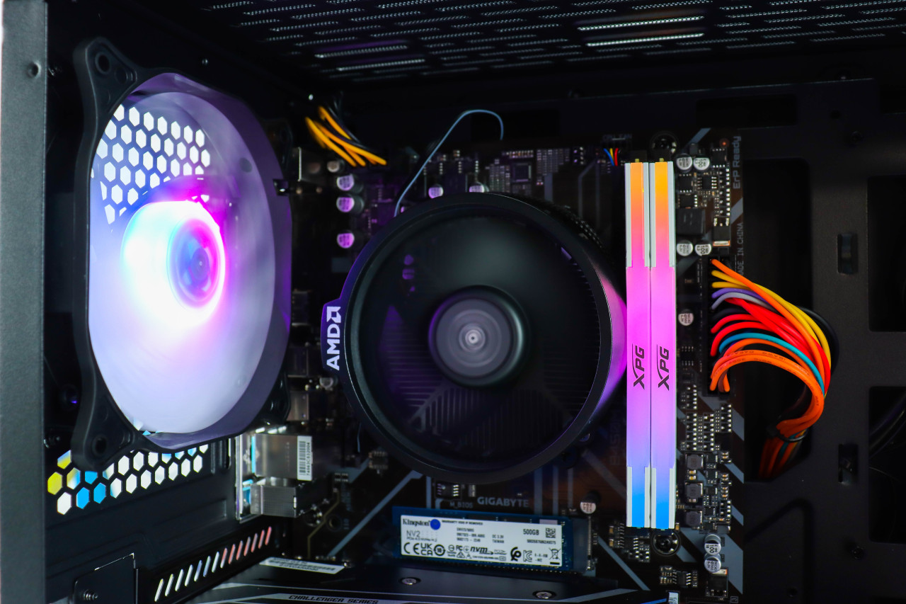 Gaming PC Cougar MG140-01 R5 5500 RX 6600 500GB DOPER - Desktop ...