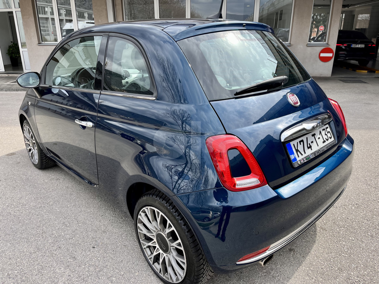 Stilvolle Fiat 500 Automatik Ebenbild