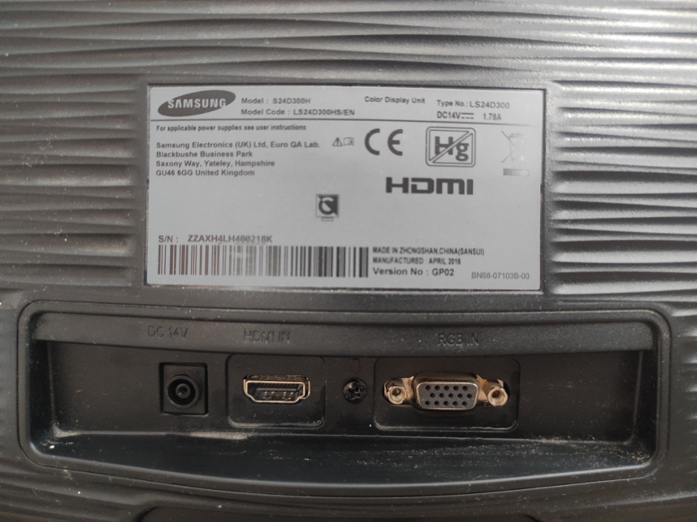 Samsung LED Monitor S24D300H 24'' HDMI - Monitori - OLX.ba