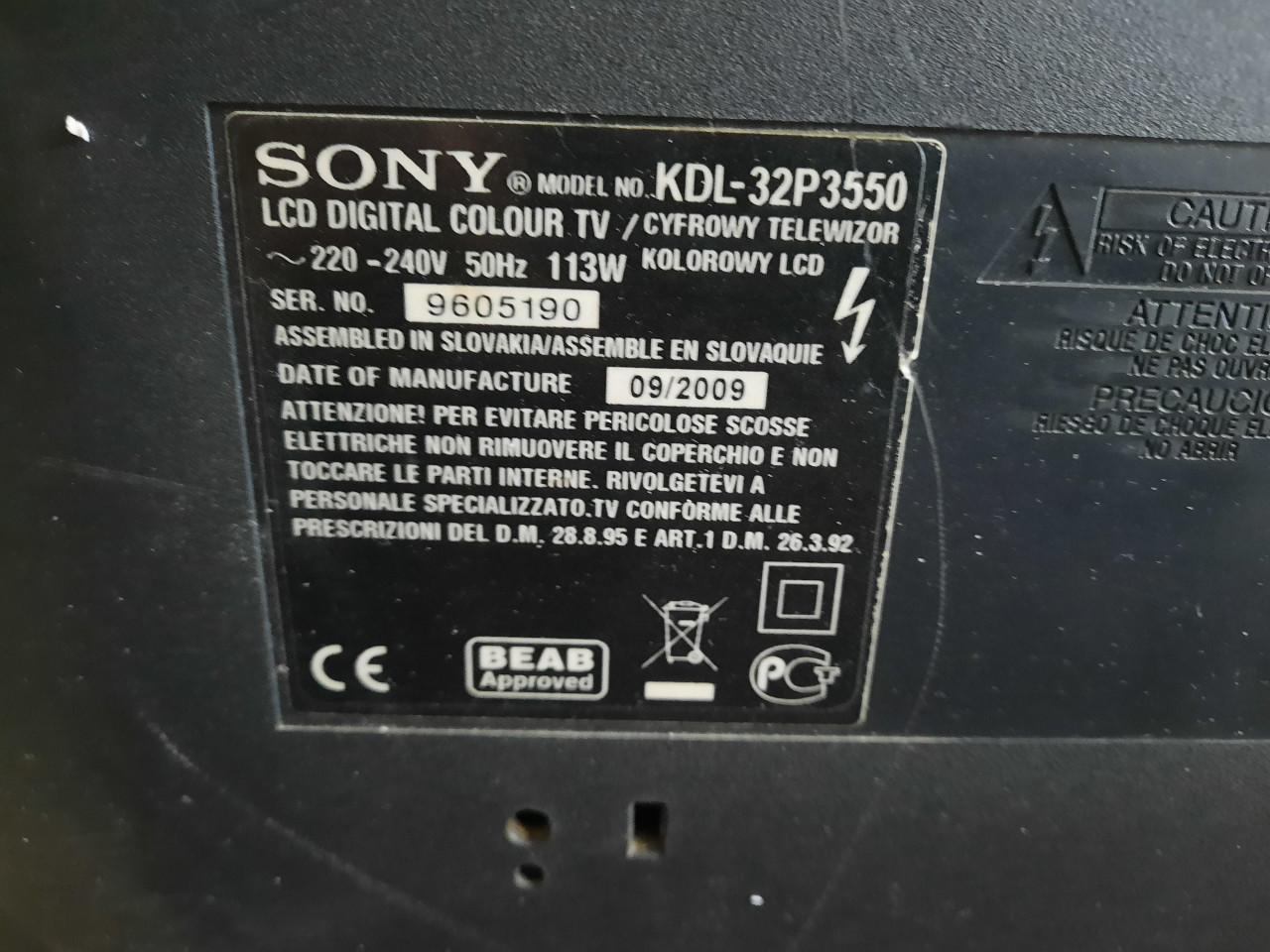 LCD TV SONY - LCD - OLX.ba