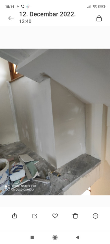 Rigips,moleraj,uredno i kvalitetno - Moler / soboslikar - OLX.ba