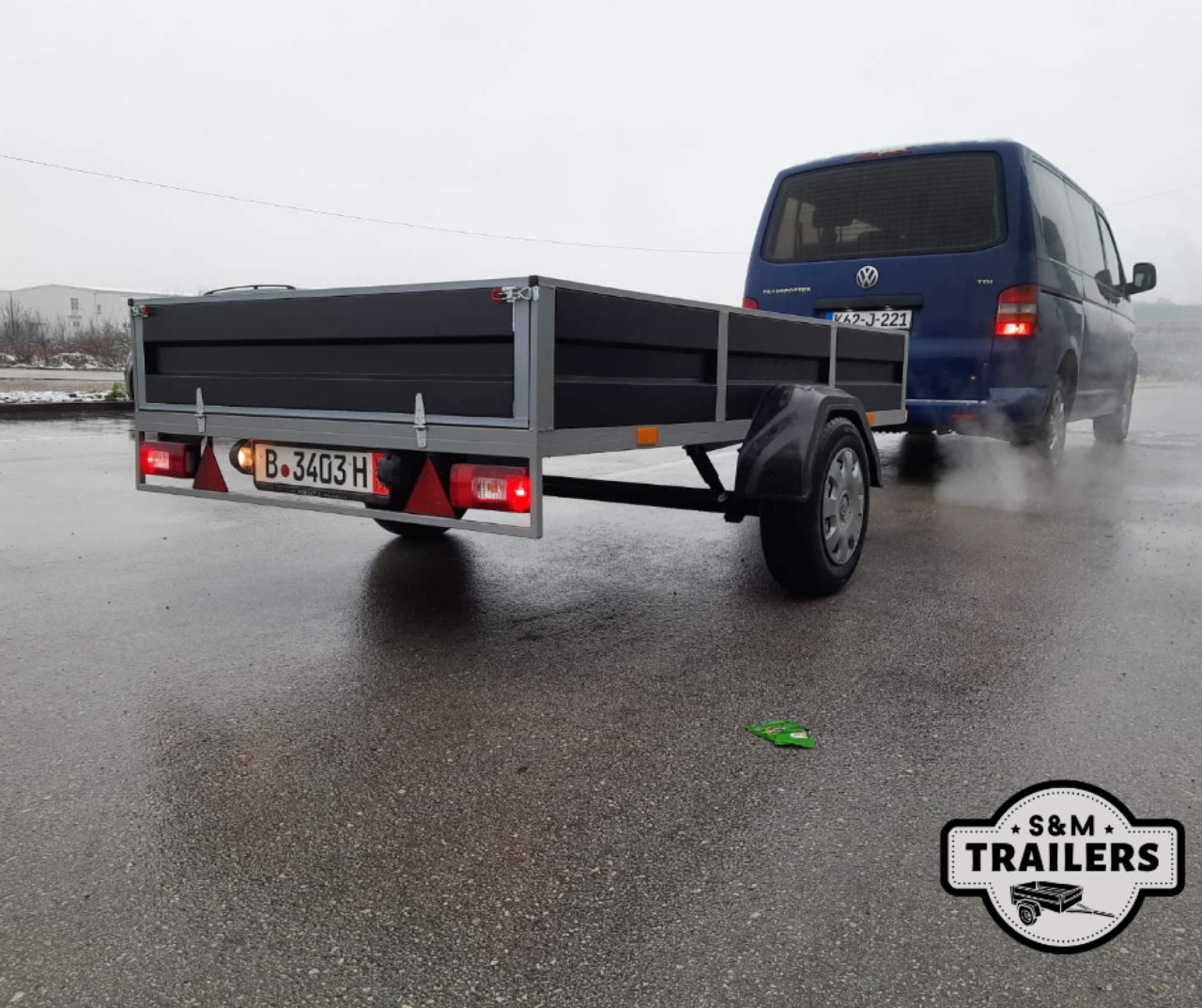 Auto prikolica 1,5m x 2,5m | Prikolice za auto - Prikolice - OLX.ba