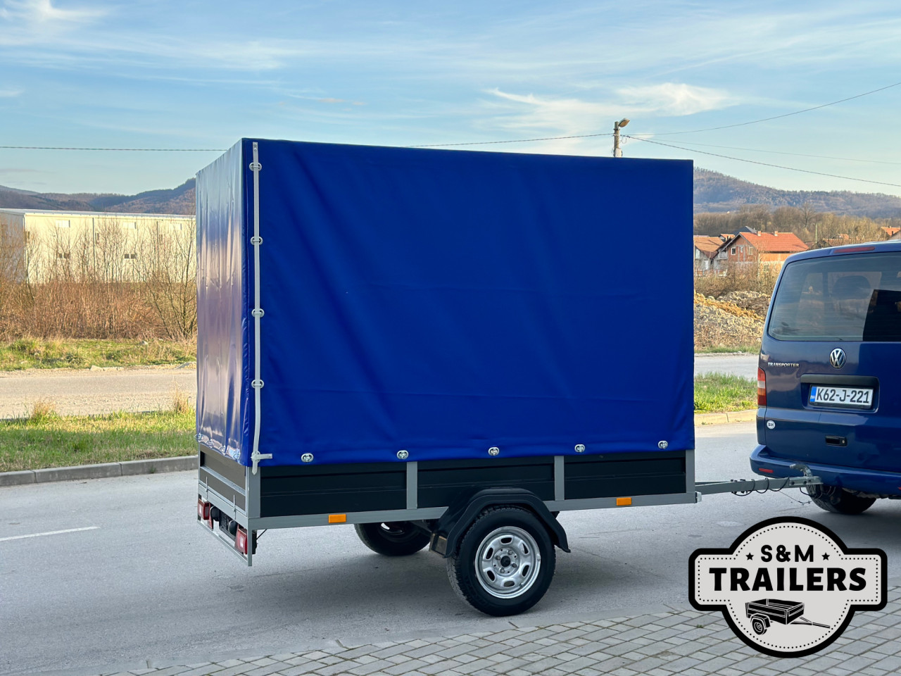Auto prikolica 1,5m x 2,5m | Prikolice za auto - Prikolice - OLX.ba