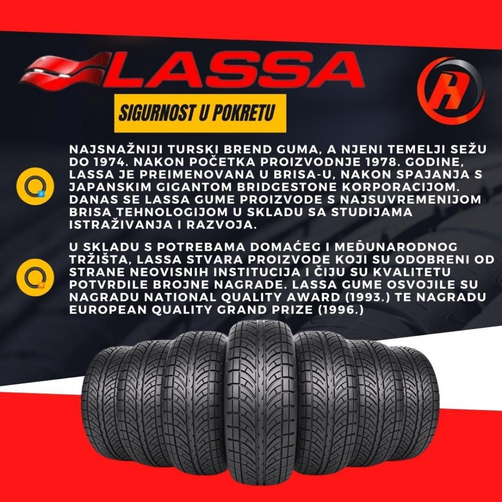 Ljetne gume 175 65 14 LASSA - Gume - OLX.ba