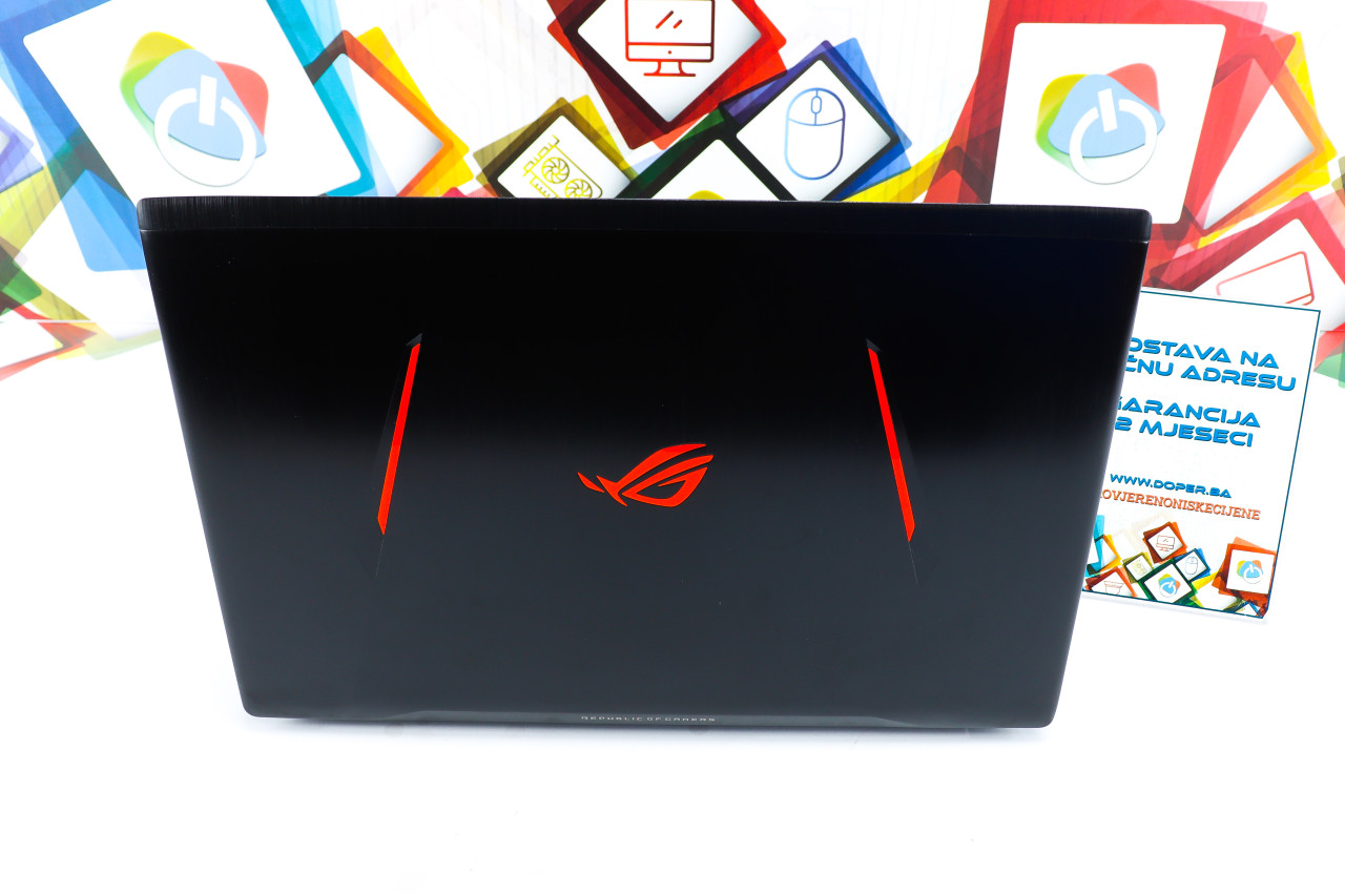 Laptop Asus ROG GL753V; i7-7700hq; 512GB SSD DOPER-TECH - Laptopi - OLX.ba