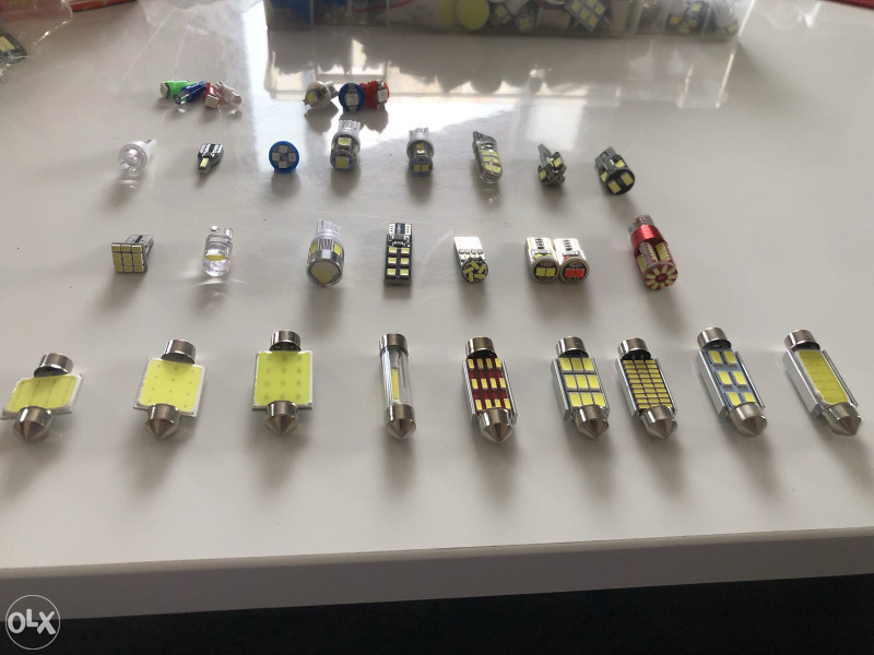 Led Auto Sijalice Za Tablice Unutranjost Audi Golf T10 - Sijalice - OLX.ba