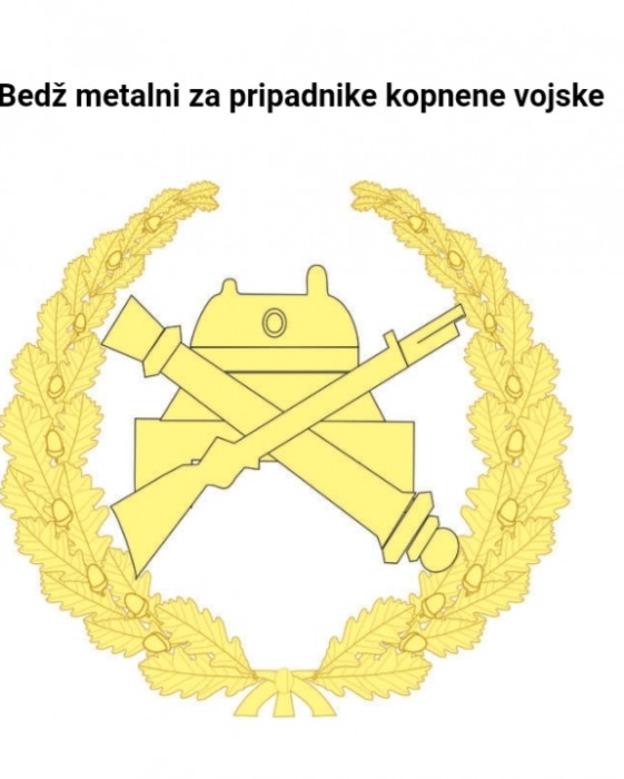 Badge za kapu OS BiH kopnena vojska - Vojne i policijske oznake - OLX.ba