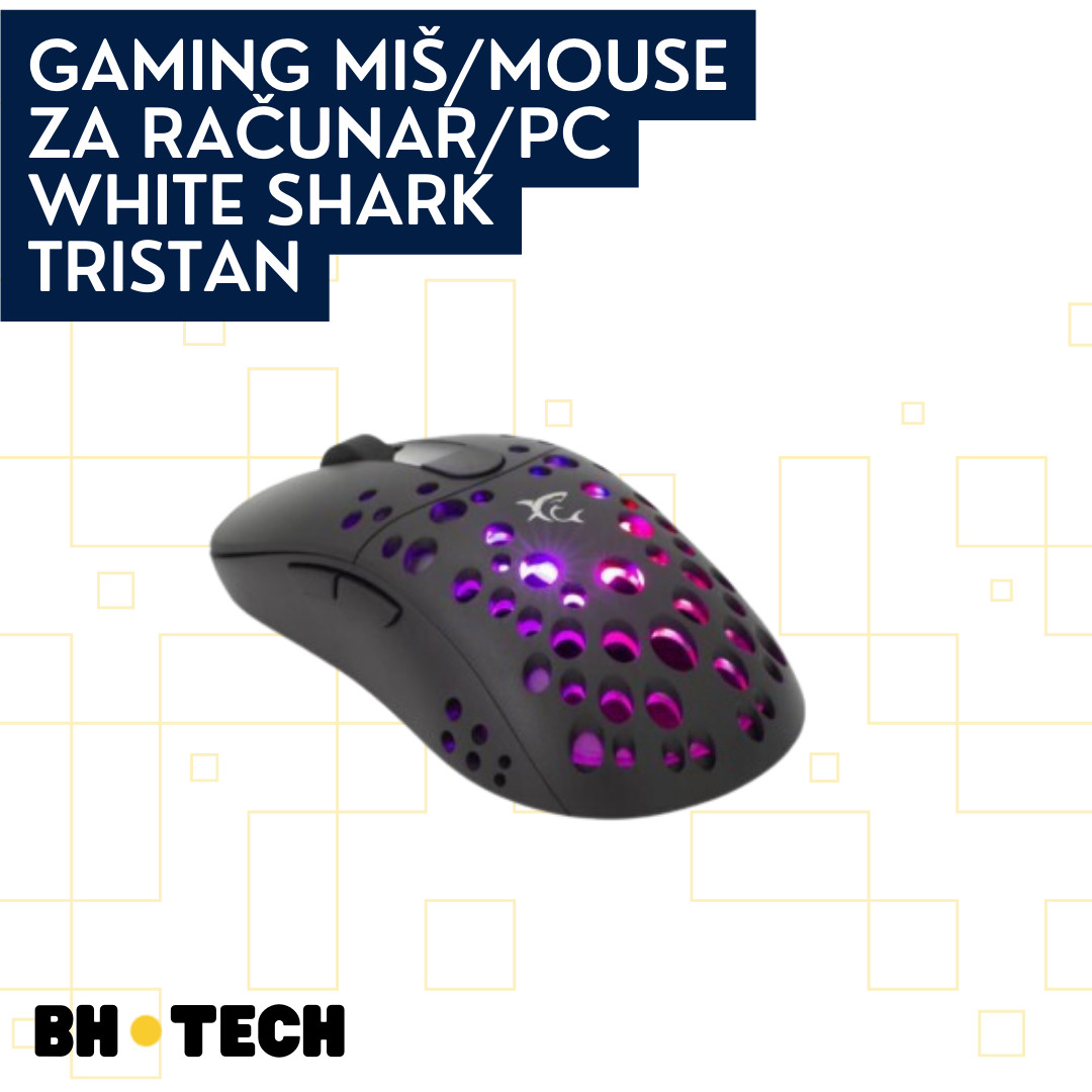 GAMING MIŠ/MOUSE ZA RAČUNAR/PC WHITE SHARK TRISTAN - Miševi - OLX.ba