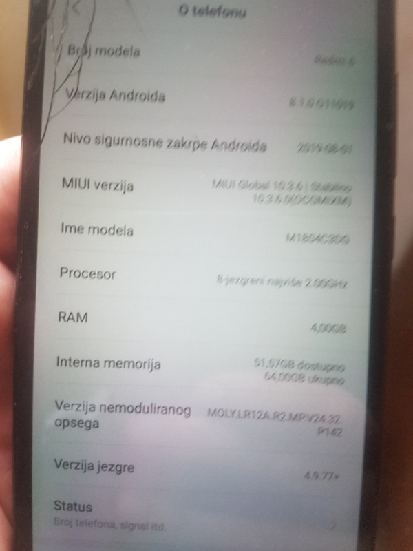 Redni note 6 4/64 - Mobiteli - OLX.ba