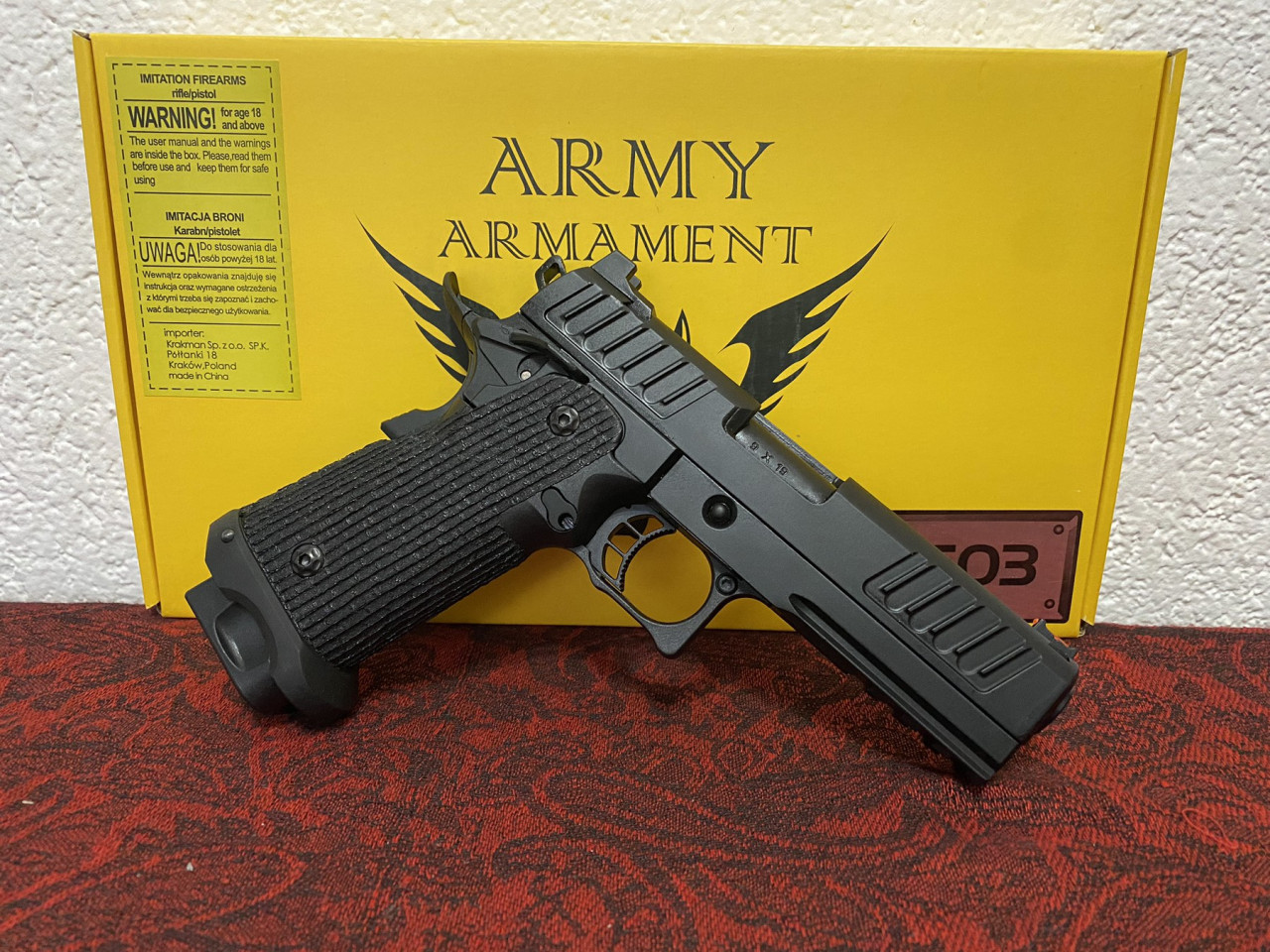 Airsoft Pistolj Colt 1911 R603 Full Metal Blowback - Airsoft puške ...