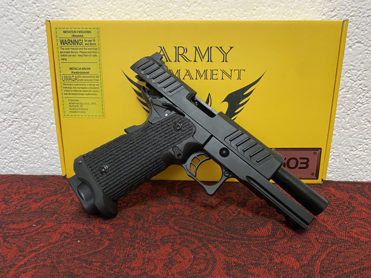 Airsoft Pistolj Colt 1911 R603 Full Metal Blowback - Airsoft puške ...