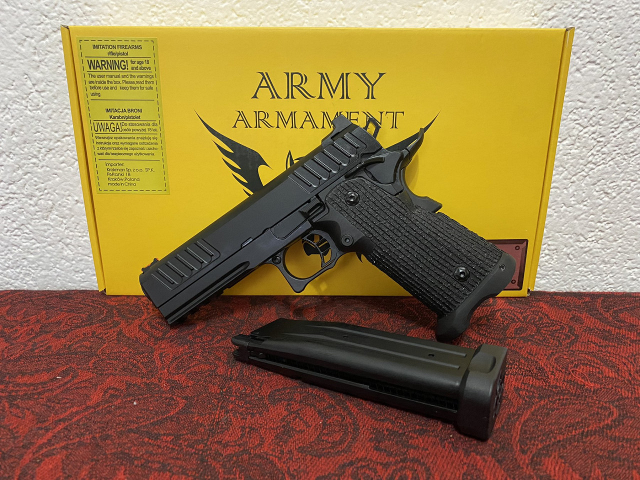 Airsoft Pistolj Colt 1911 R603 Full Metal Blowback - Airsoft puške ...