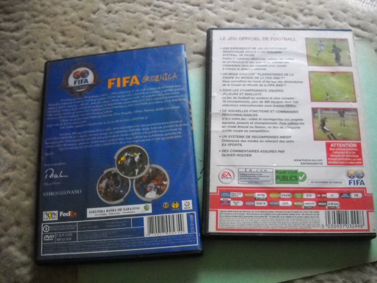 FIFA DVD - 2 komada - Filmovi i serije - OLX.ba