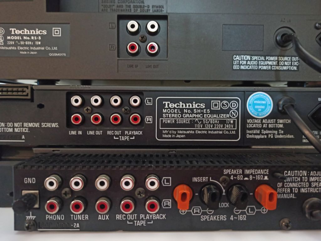 TECHNICS SU-5 HiFi pojacalo komponente i zvucnici - Muzičke linije - OLX.ba