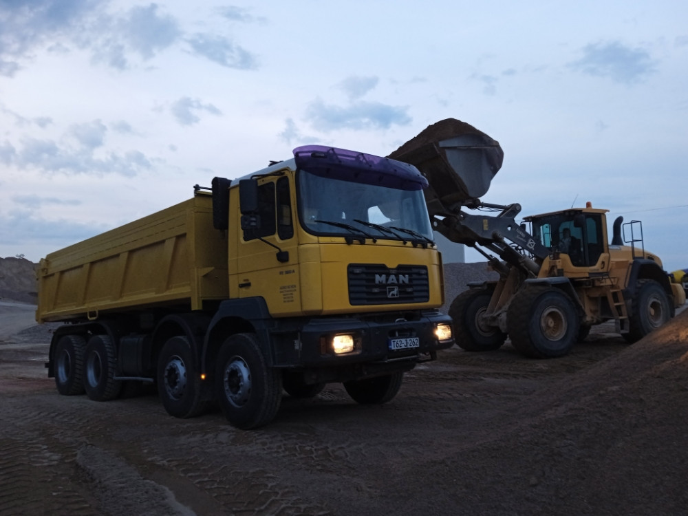 Kamion Man 4 FE Kiper 8 x 4 - Teretna vozila - OLX.ba