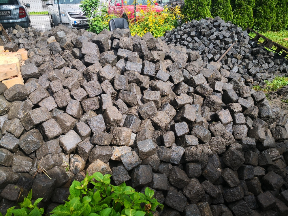 Kaldrma granitna kocka - Kamen i ploče za zidanje - OLX.ba