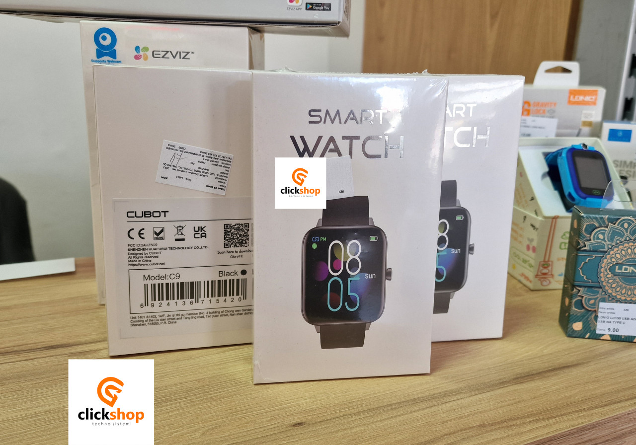 CUBOT SMART WATCH C7 PINK I CRNI - Smartwatch (pametni satovi) - OLX.ba