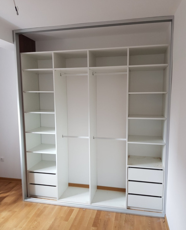 Americki plakar sa kliznim vratima ugradbeni ormar - Plakari - OLX.ba