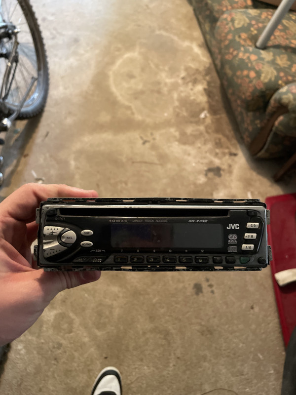 Golf 2 radio JVC player Autoradio kasetofon - CD/DVD/MC/Radio player ...