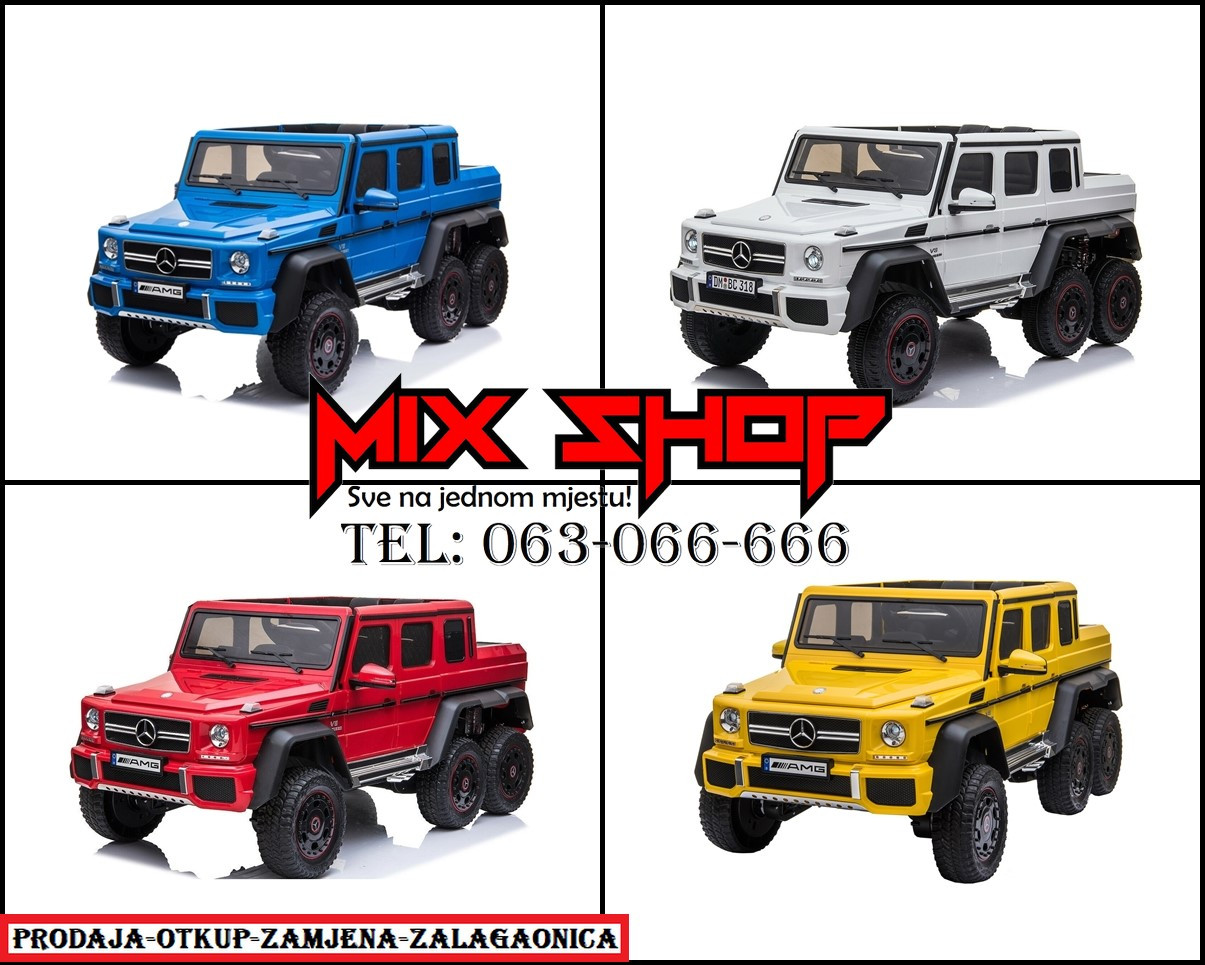 MERCEDES 6x6 dječiji dječji auto autić autići za djecu - Igračke na ...