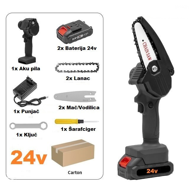 Aku Rucna Pila Testera Motorna Motorka Mini - Motorne pile (Motorke ...