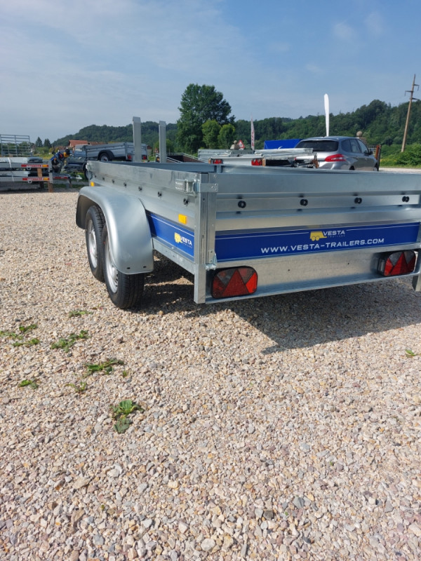 Auto prikolica VESTA 250X135X39 dupla osovina - Prikolice - OLX.ba