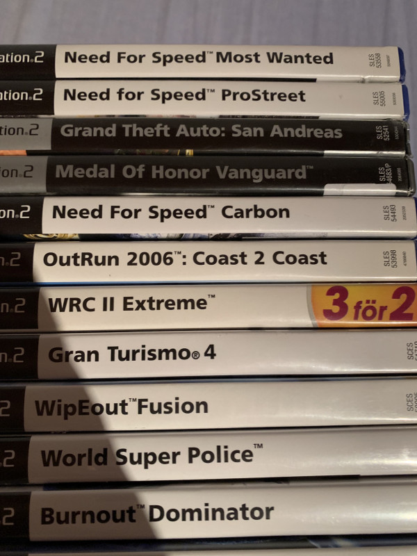 Igre za PS2, PlayStation 2 - Igre - OLX.ba