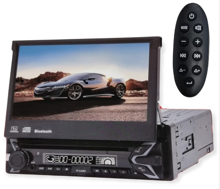 Multimedia DVD za auto na izvlačenje 7" MP3 MP4 MP5 - CD/DVD/MC/Radio player za automobile - OLX.ba