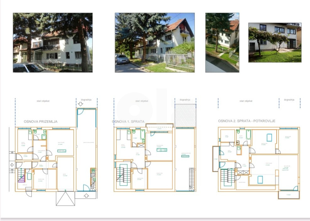 AURA/ Pejton /Top kuća /3 x Stan i poslovni p./ Ilidža - Kuće - OLX.ba