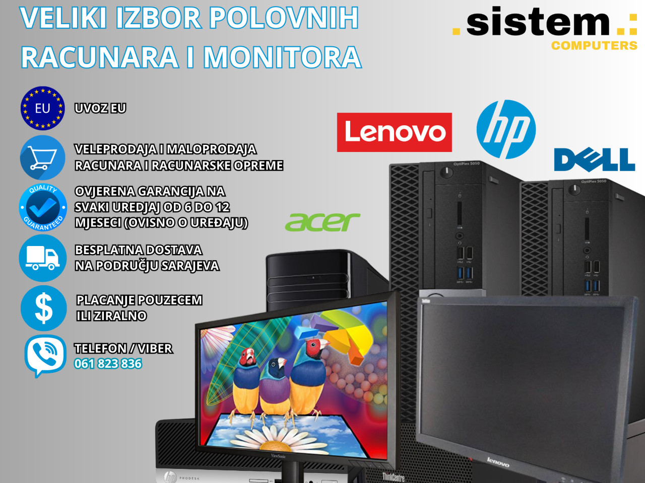 PC/RACUNAR HP ELITEDESK 705 G2 AMD PRO A8-8650B R7 8GB - Desktop ...