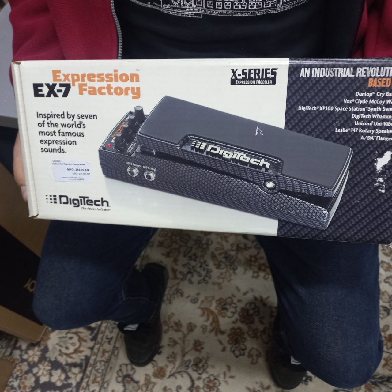 DigiTech EX7 Expression gitarska pedala - Pedale - OLX.ba