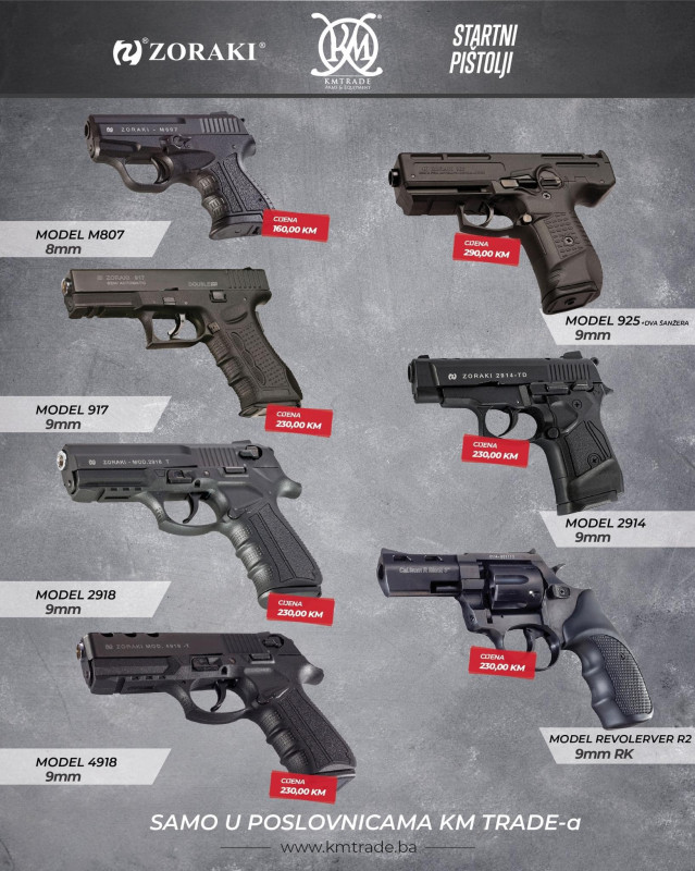 Startni pistolji / Sigurna kupovina / Ovlašteni - Vazdušni pištolji ...