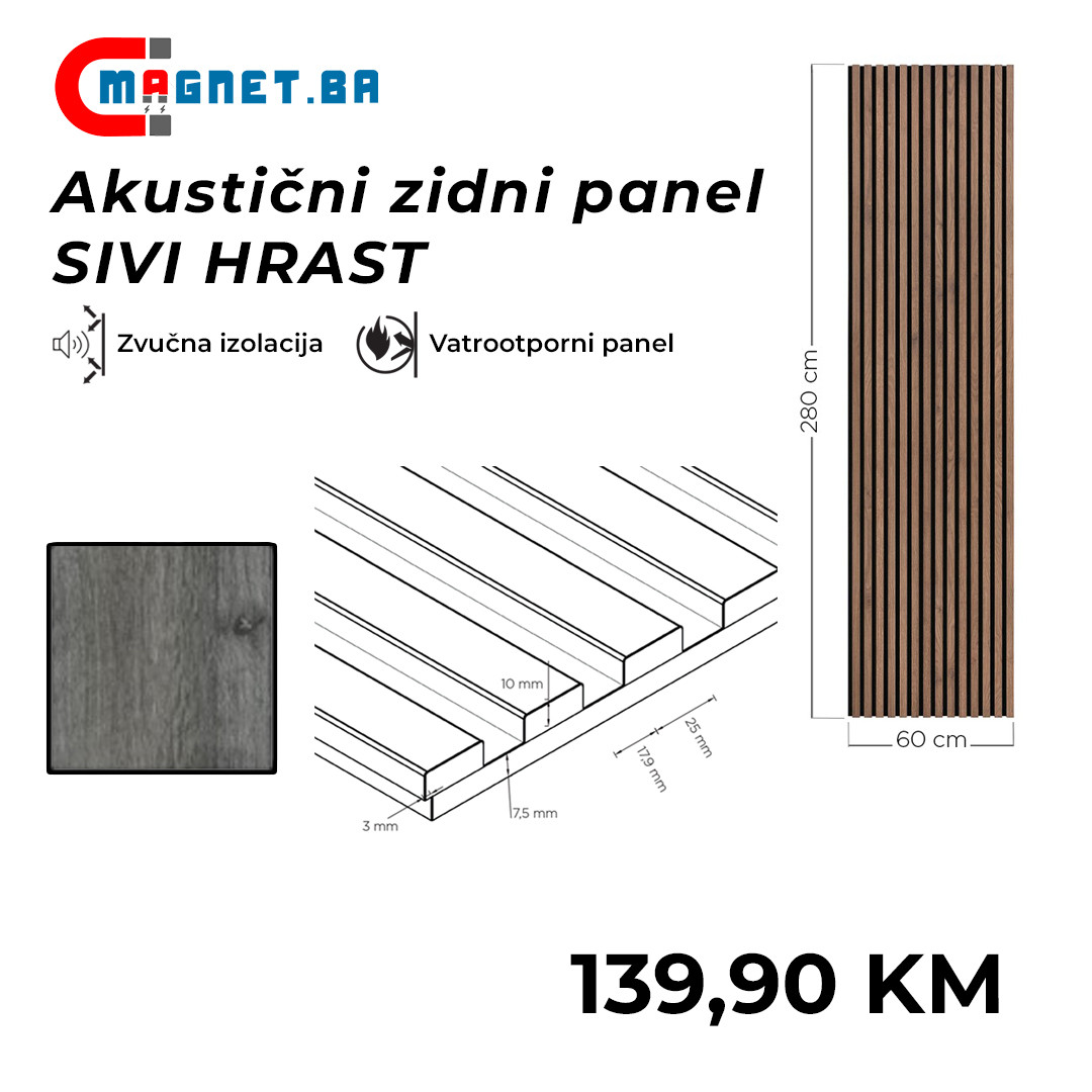 Akusticni dekorativni zidni paneli - letvice - Zidne dekoracije i ...