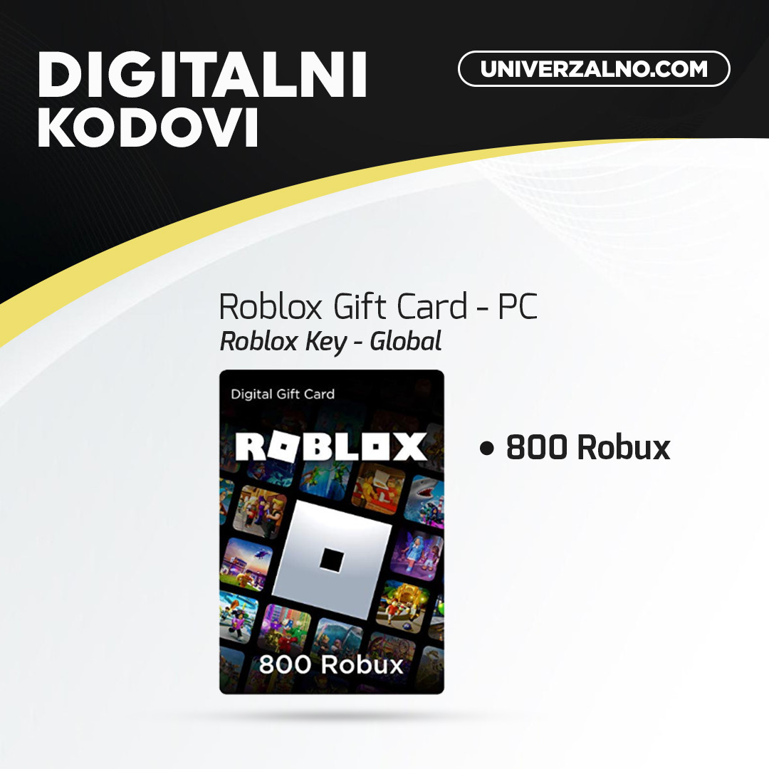 Roblox Gift Card 800 Robux - Ostalo - OLX.ba