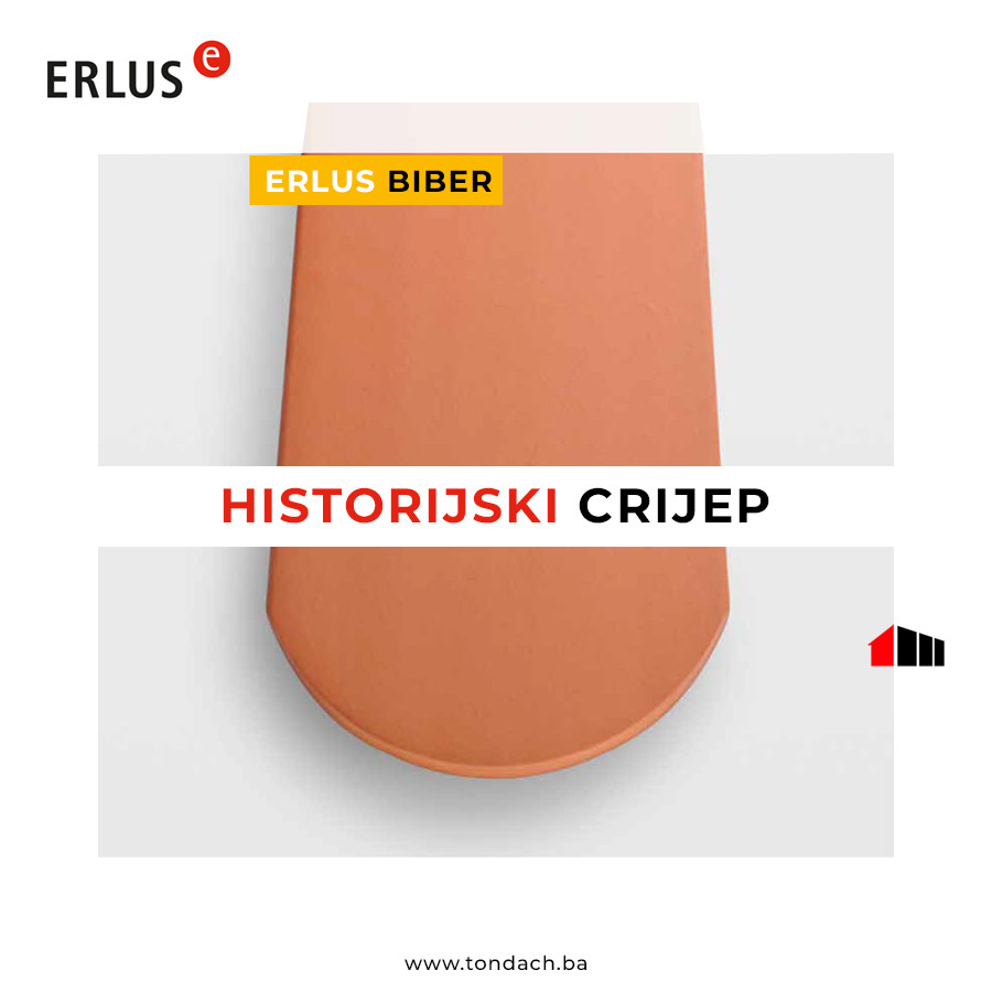 Tondach ERLUS BIBER Natur - glineni crijep za krov - Crijep - OLX.ba