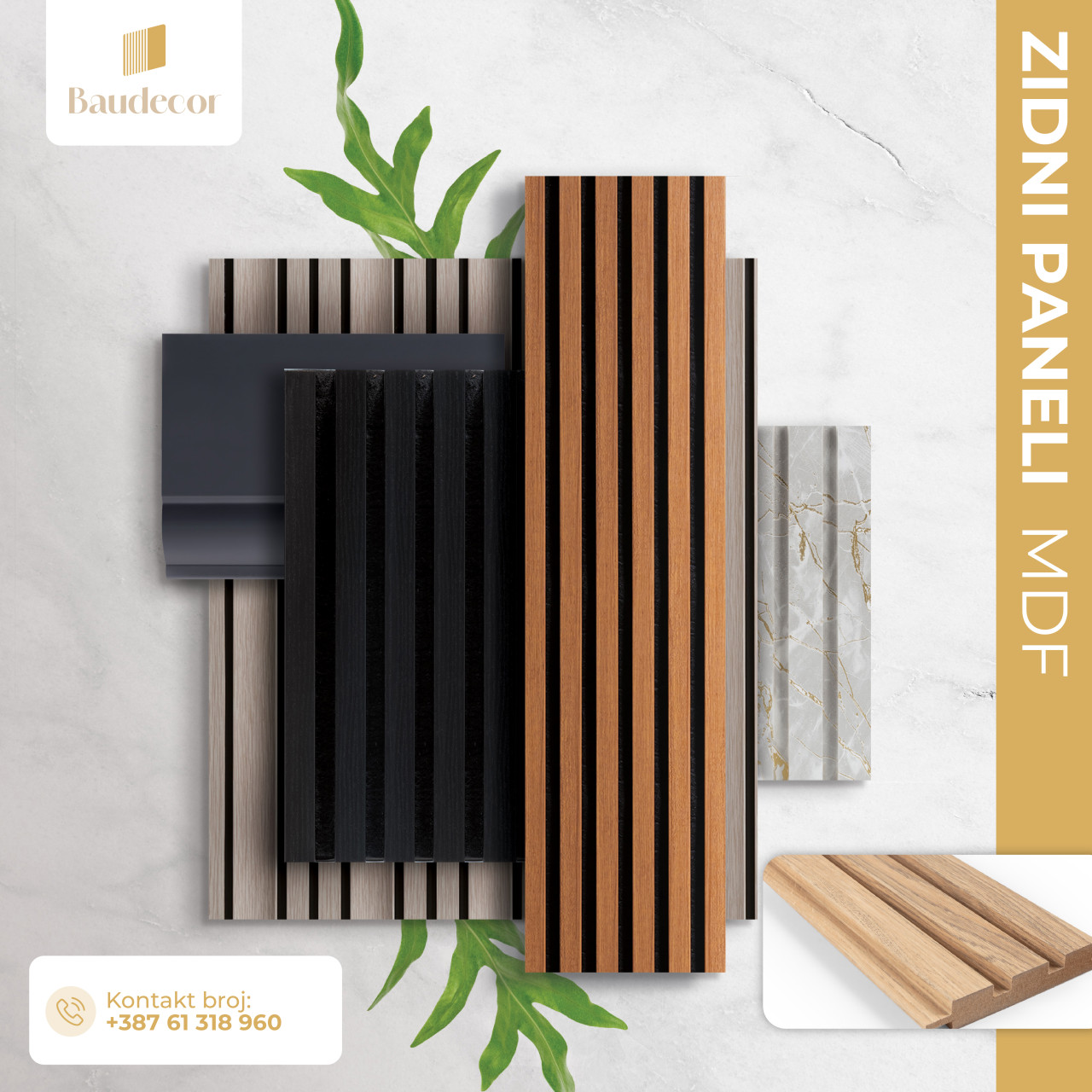 MDF ZIDNI PANELI - Zidne dekoracije i tapete - OLX.ba