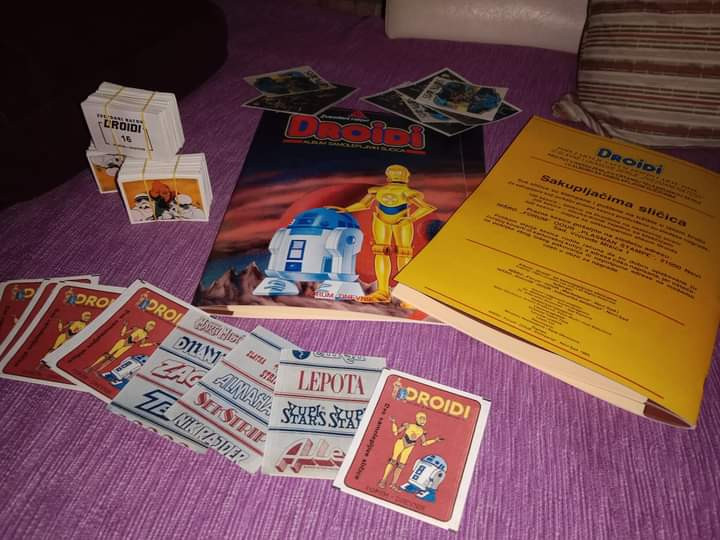 Droidi - Album i sličice - Sličice i albumi - OLX.ba