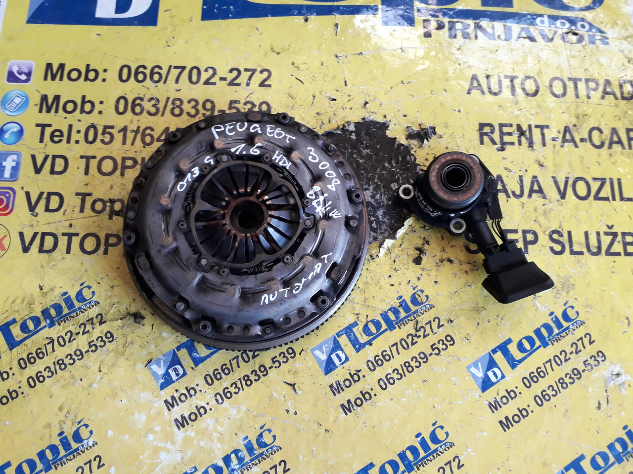 KVACILO PEUGEOT 3008 1.6 HDI 84 KW 13 GP / AUTOMATIC - Kvačila za ...