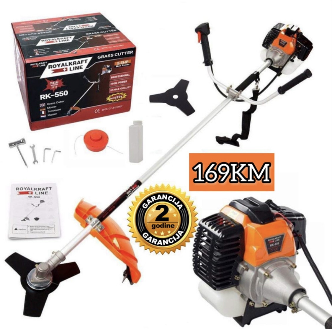 ROYALKRAFT TRIMER 5.5KS ZA TRAVU TRIMERI - Kosilice i Trimeri - OLX.ba