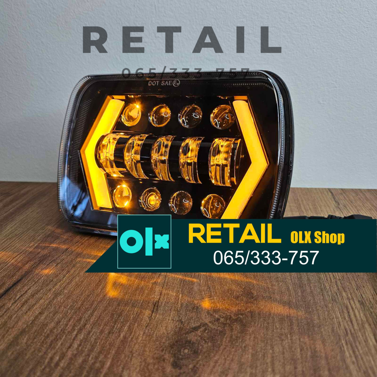 LED FAROVI 5x7 Jeep Cherokee Patrol Defender OFF ROAD - Farovi i Štopke ...