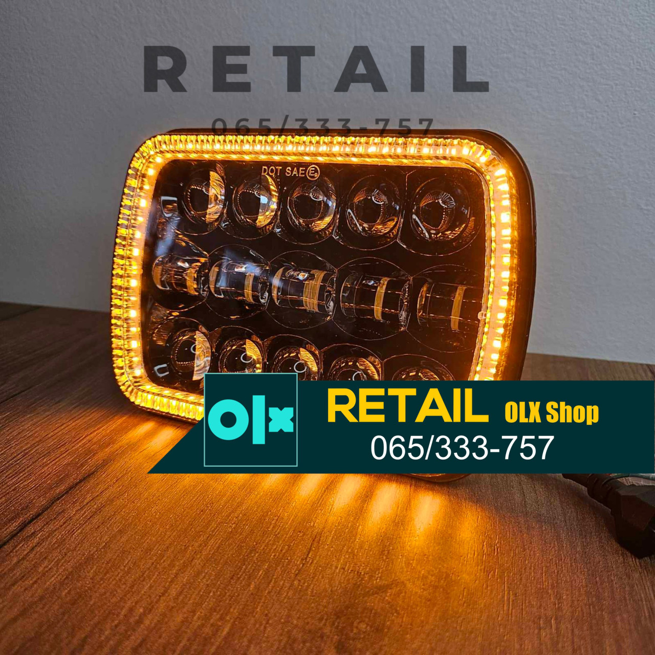 LED FAROVI 5x7 Jeep Cherokee Patrol Defender OFF ROAD - Farovi i Štopke ...