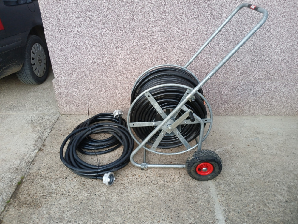 Crijevo za vodu pranje motalica koturaca hidrant 120 metara 3/4 - Za ...