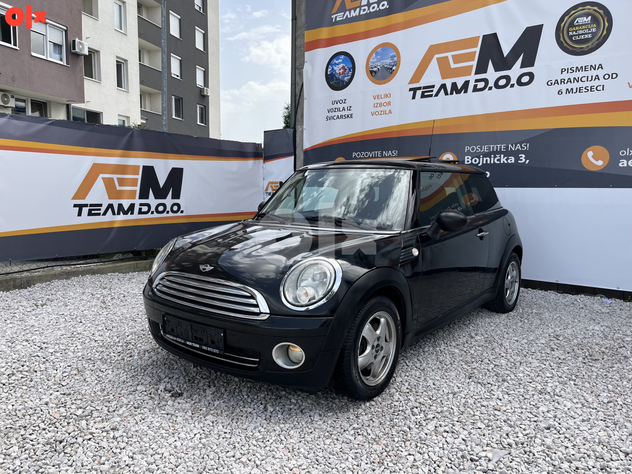 MINI Cooper ONE 1.4i 55kw REGISTROVAN PANORAMA 2009 - Automobili - OLX.ba